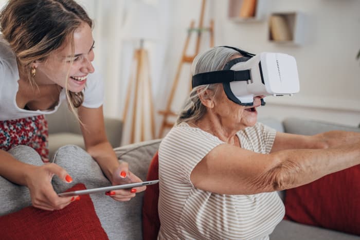 Can Virtual Reality Help Older Adults Battle Loneliness Marketwatch