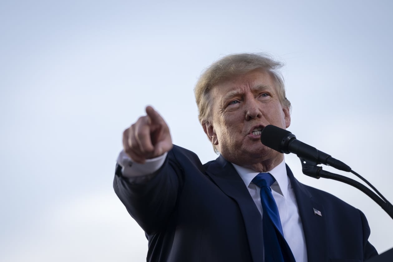 Trump’s ‘DJT’ stock rises as CEO ‘tries to blame’ short sellers for ...
