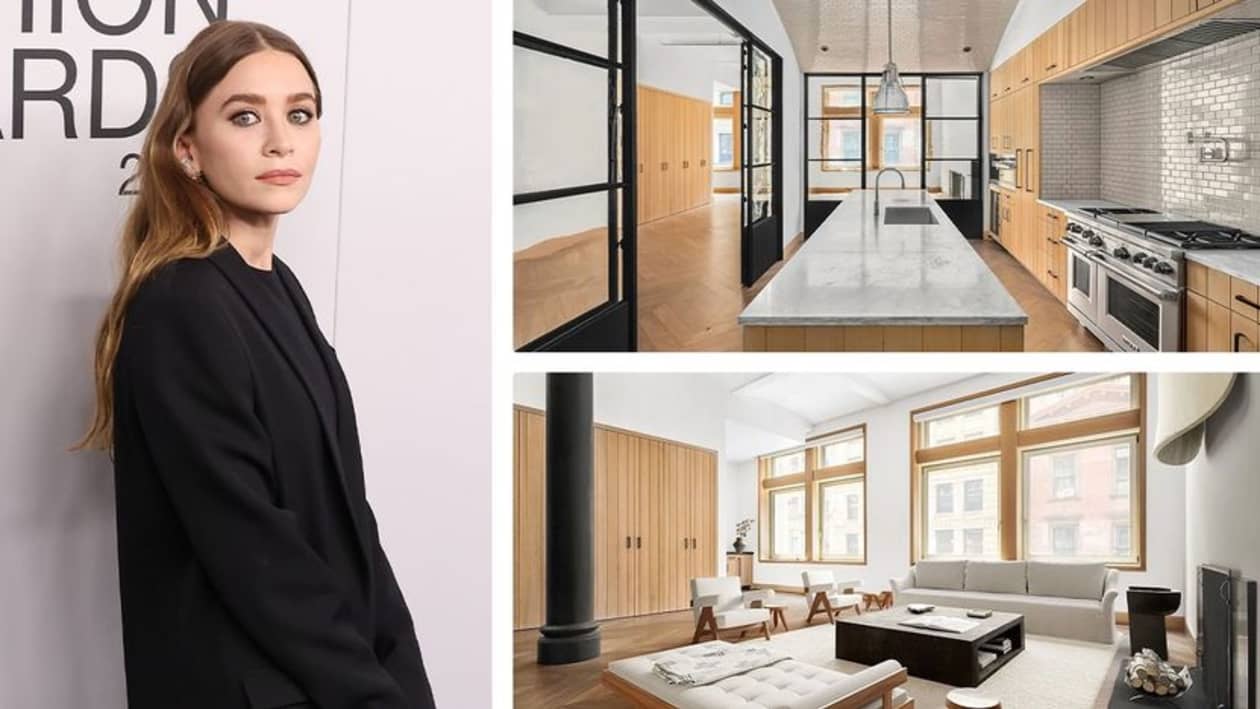 Child actress turned fashion mogul Ashley Olsen lists her chic NYC loft ...