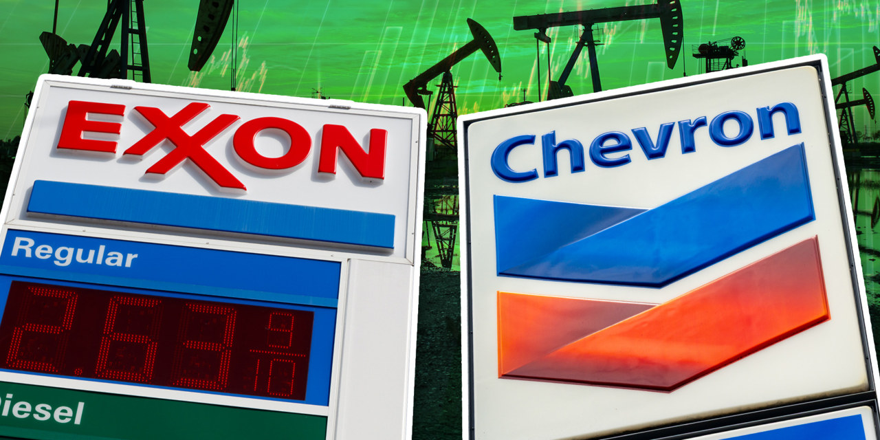 Exxon, Chevron are producing record amounts of oil, but lower prices ...