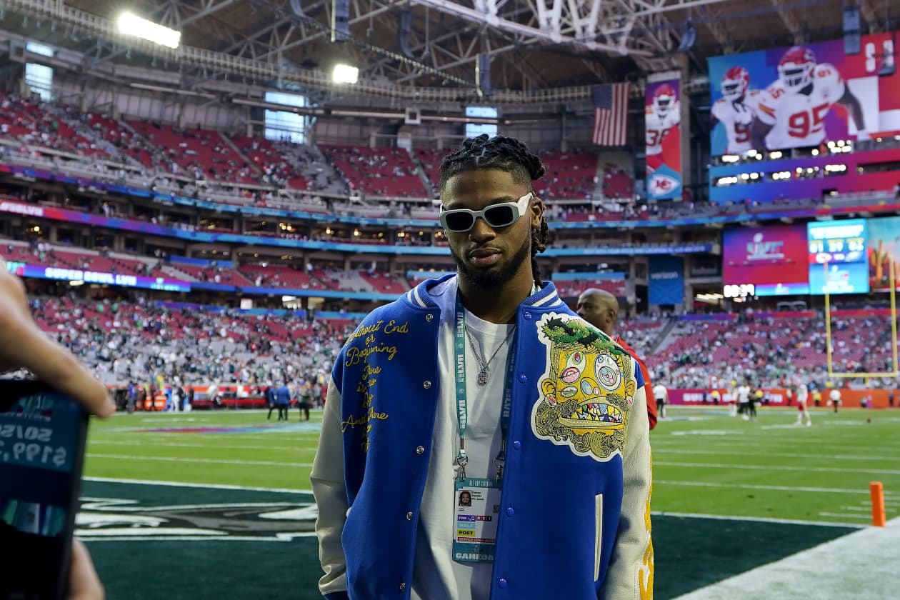 Damar Hamlin makes appearance on field at Super Bowl, a little over a ... Damar Hamlin makes appearance on field at Super Bowl, a little over a ...
