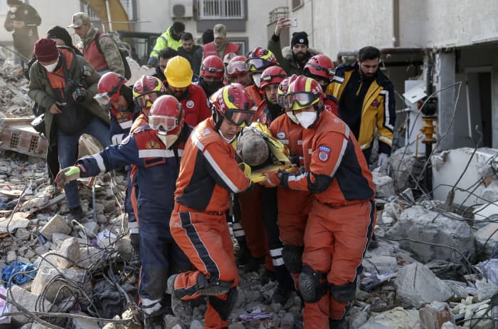 More than 200 hours after devastating earthquakes, rescuers continue to find survivors in Turkey ...