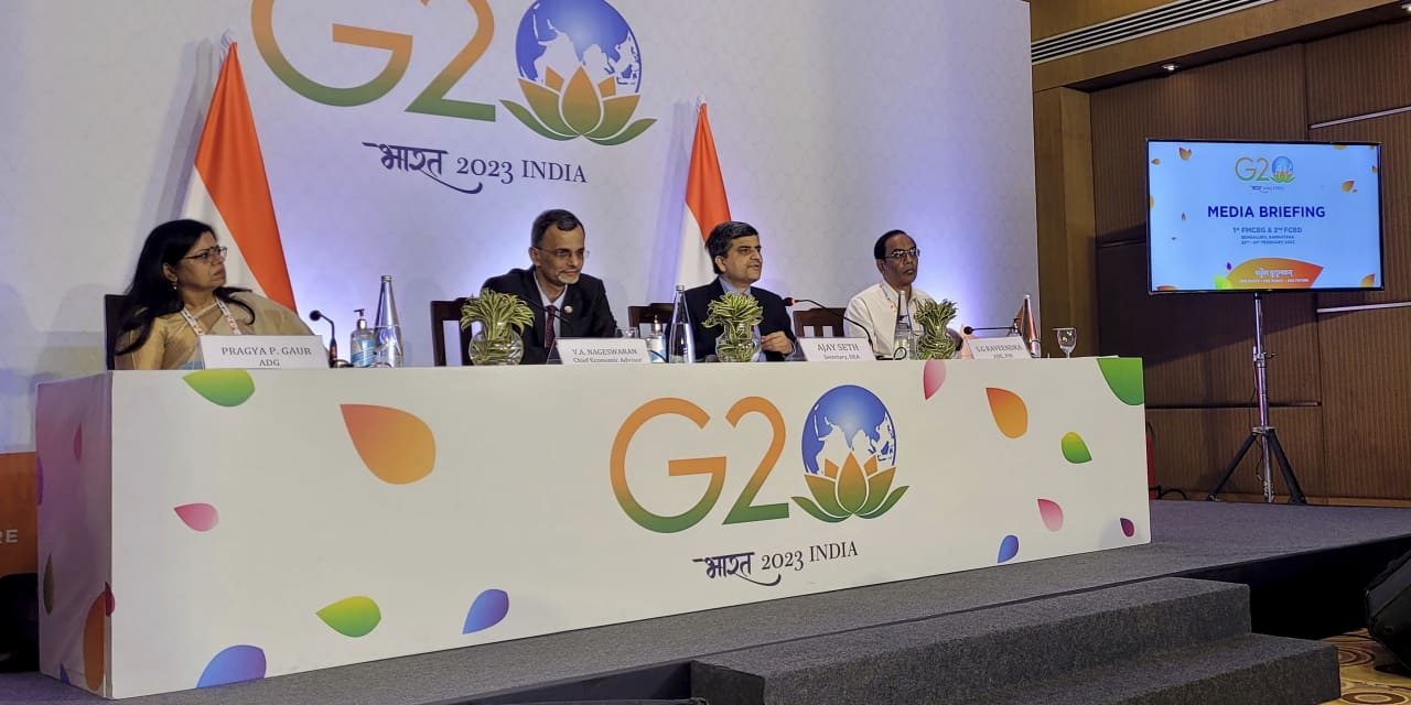 G-20 finance chiefs meet in India to tackle global economic threats ...