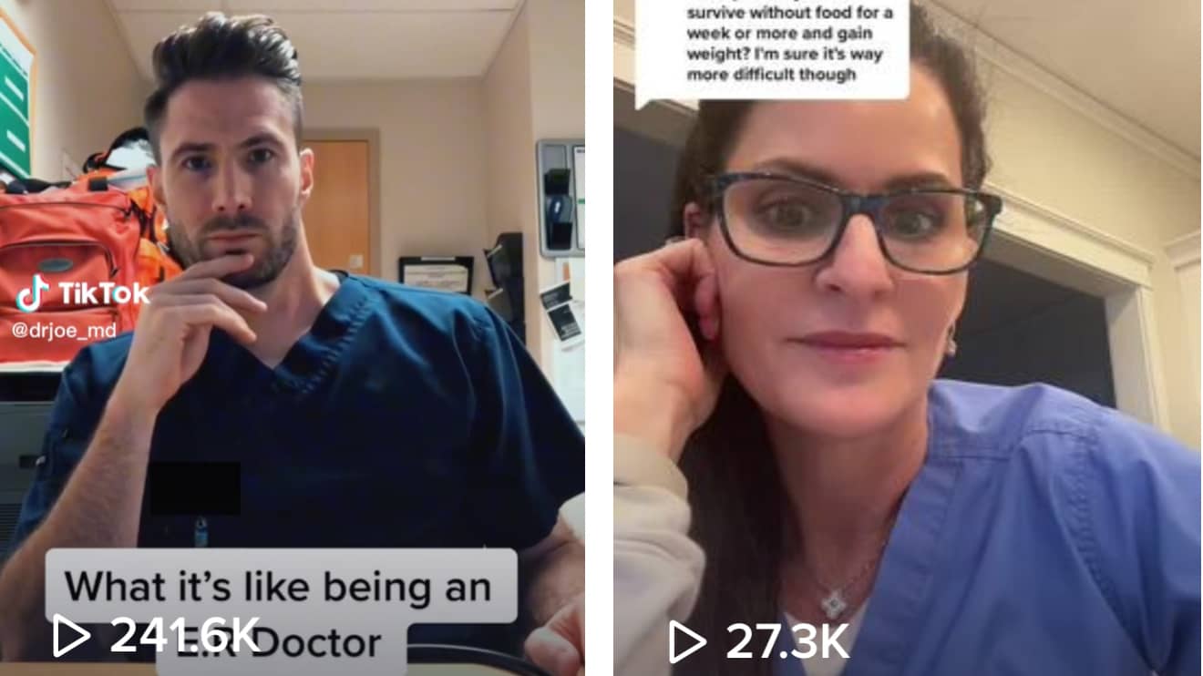 Why are these doctors and nurses spending so much time on TikTok ...