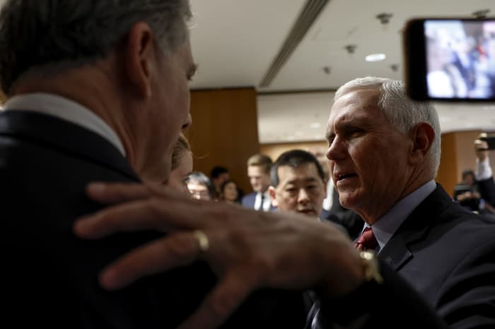 Mike Pence characterizes fellow Republicans challenging ongoing U.S ...