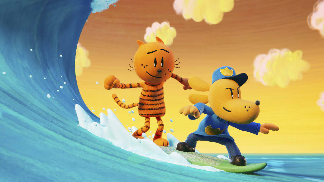 Animated ‘Dog Man’ is No. 1 as family movies prop up box office ...