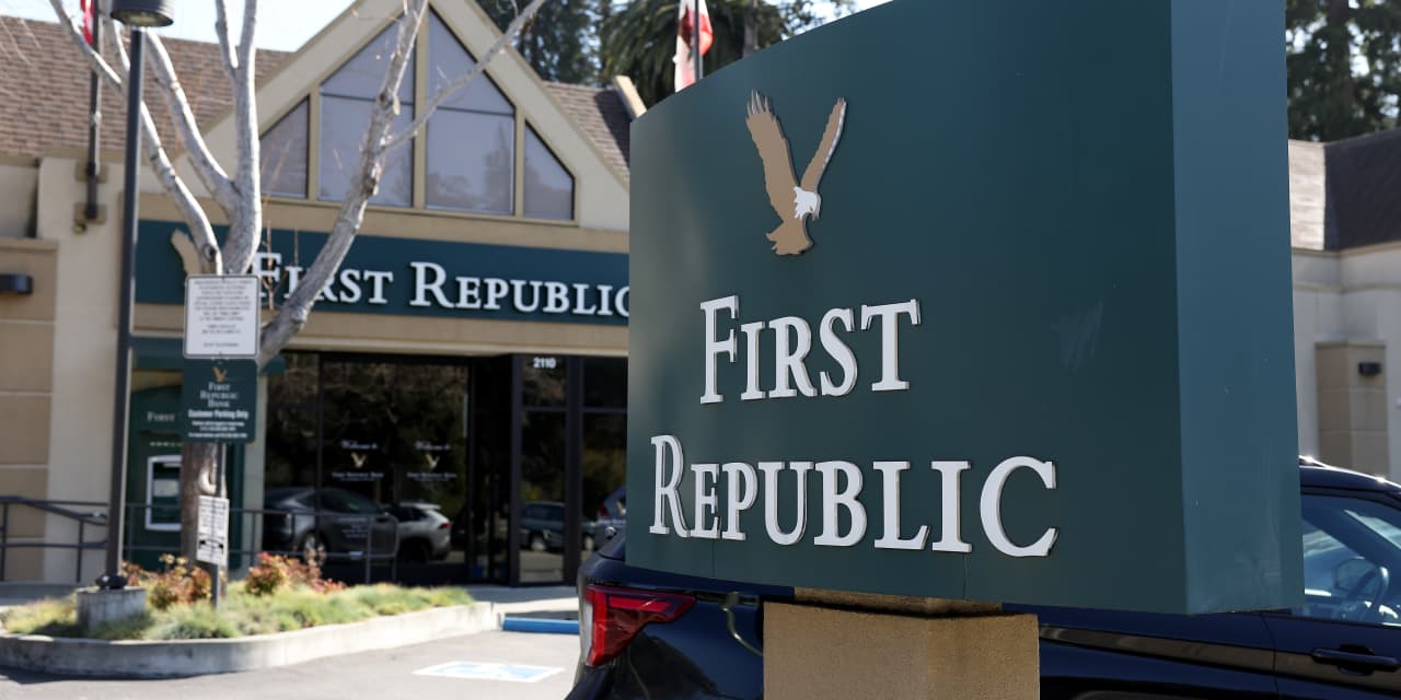 First Republic stock rocked after credit rating slashed by another ...