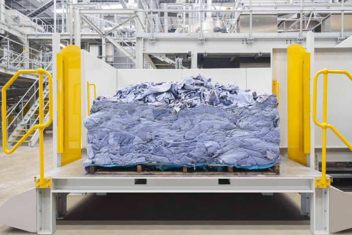 Recycled leather makes fine shoes and car seats. Just ask Dr. Martens ...