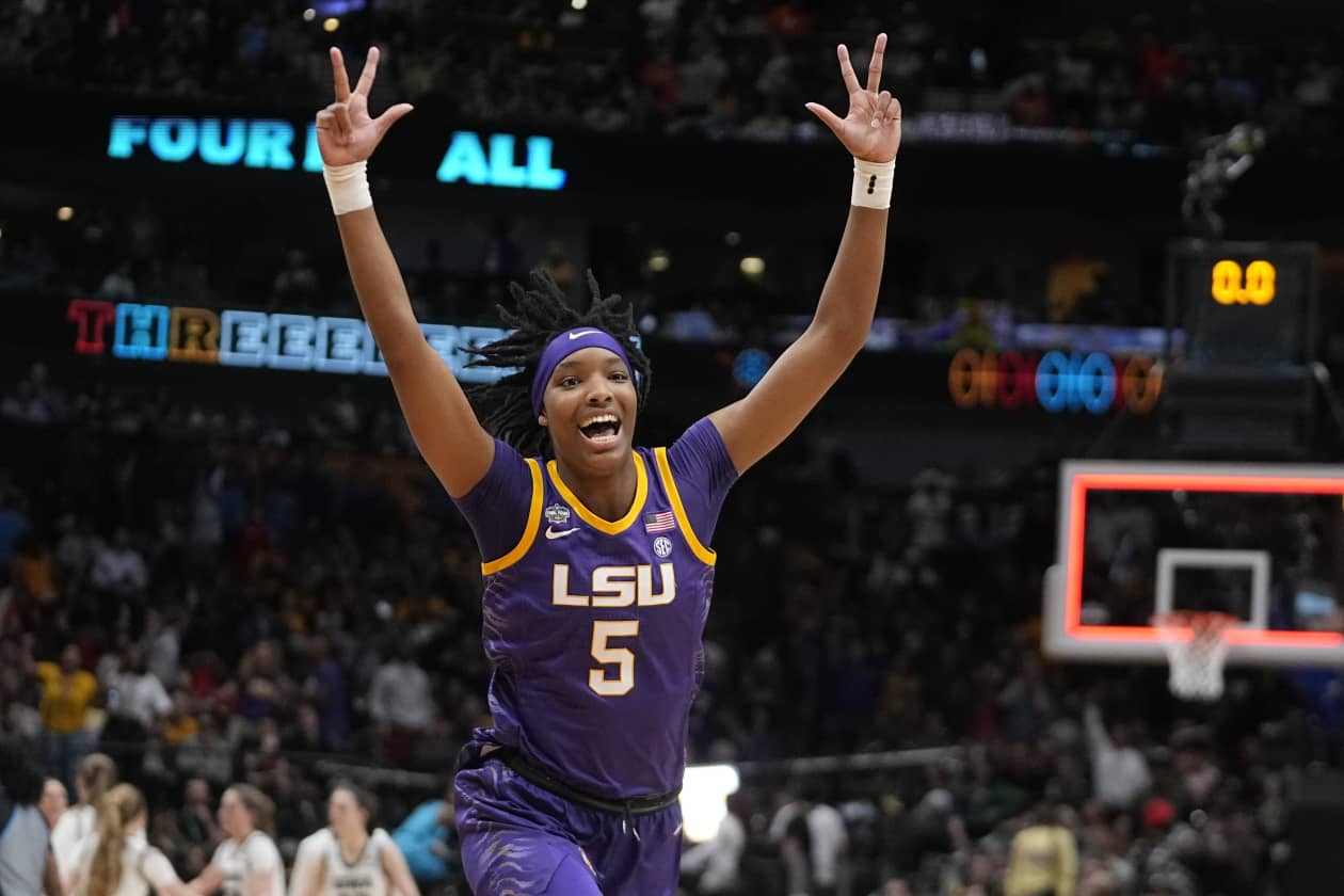 LSU women win first NCAA championship, beating Caitlin Clark and Iowa ...