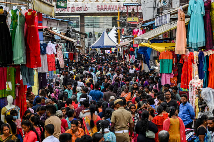 India is overtaking China today as the world’s most populous country ...