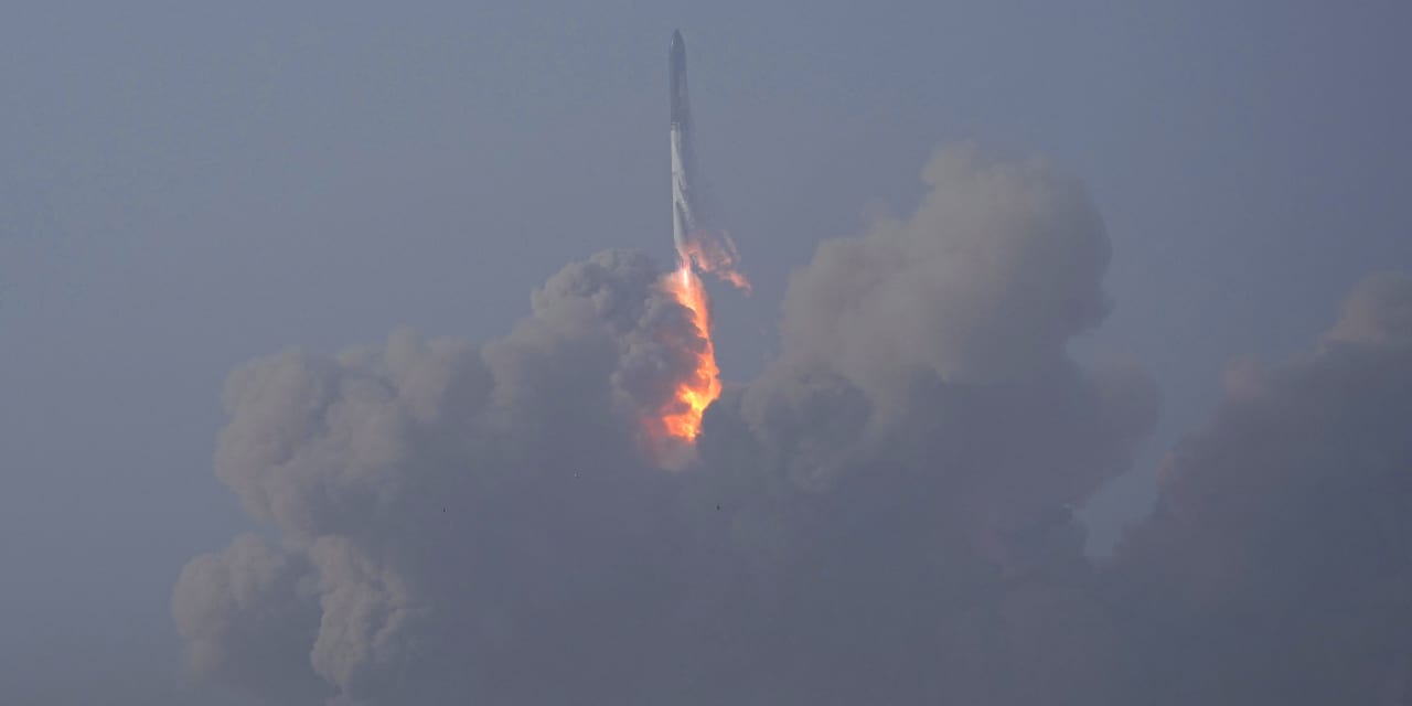 SpaceX’s Starship rocket launches but explodes minutes after takeoff ...