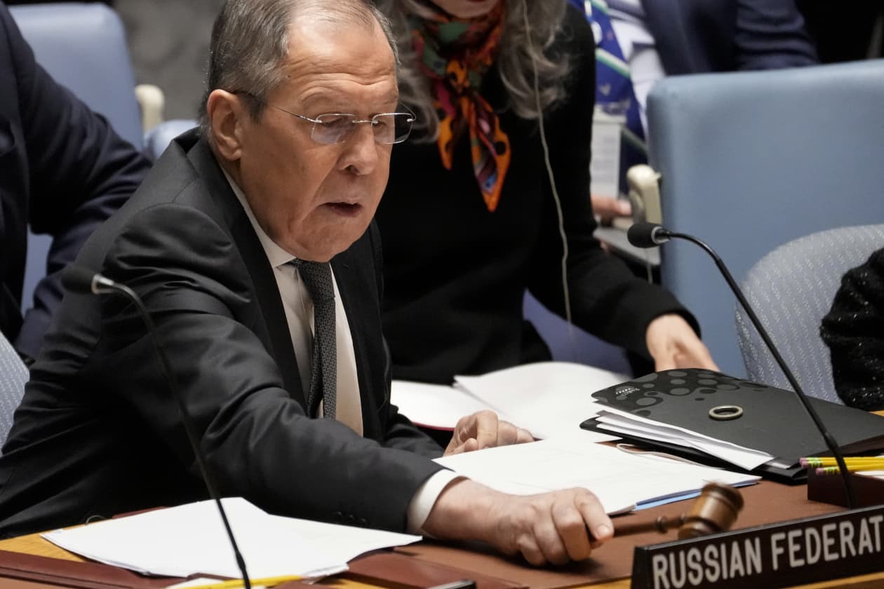 Russia’s Lavrov berated at U.N. over ‘illegal, unprovoked’ Ukraine war ...