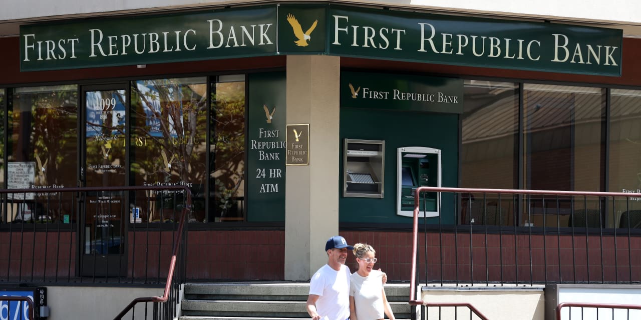 First Republic stock slides further on questions about its future ...