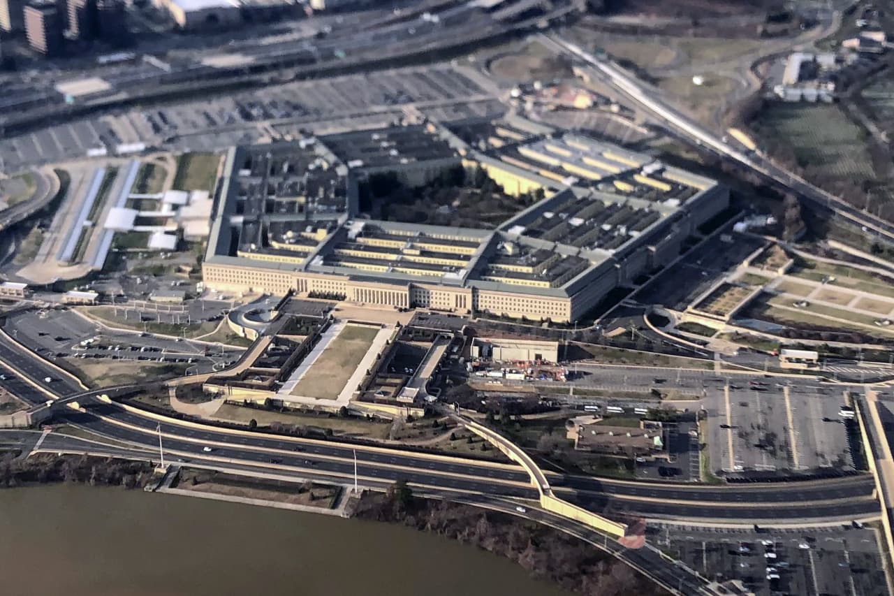 Pentagon Building Top View