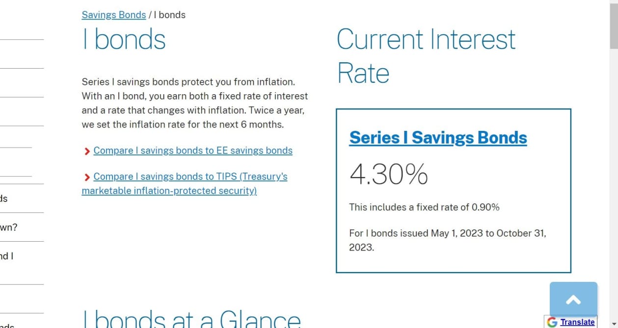 I-bonds falling to 4.3% sounds bad, but with a 0.9% fixed rate, you ...