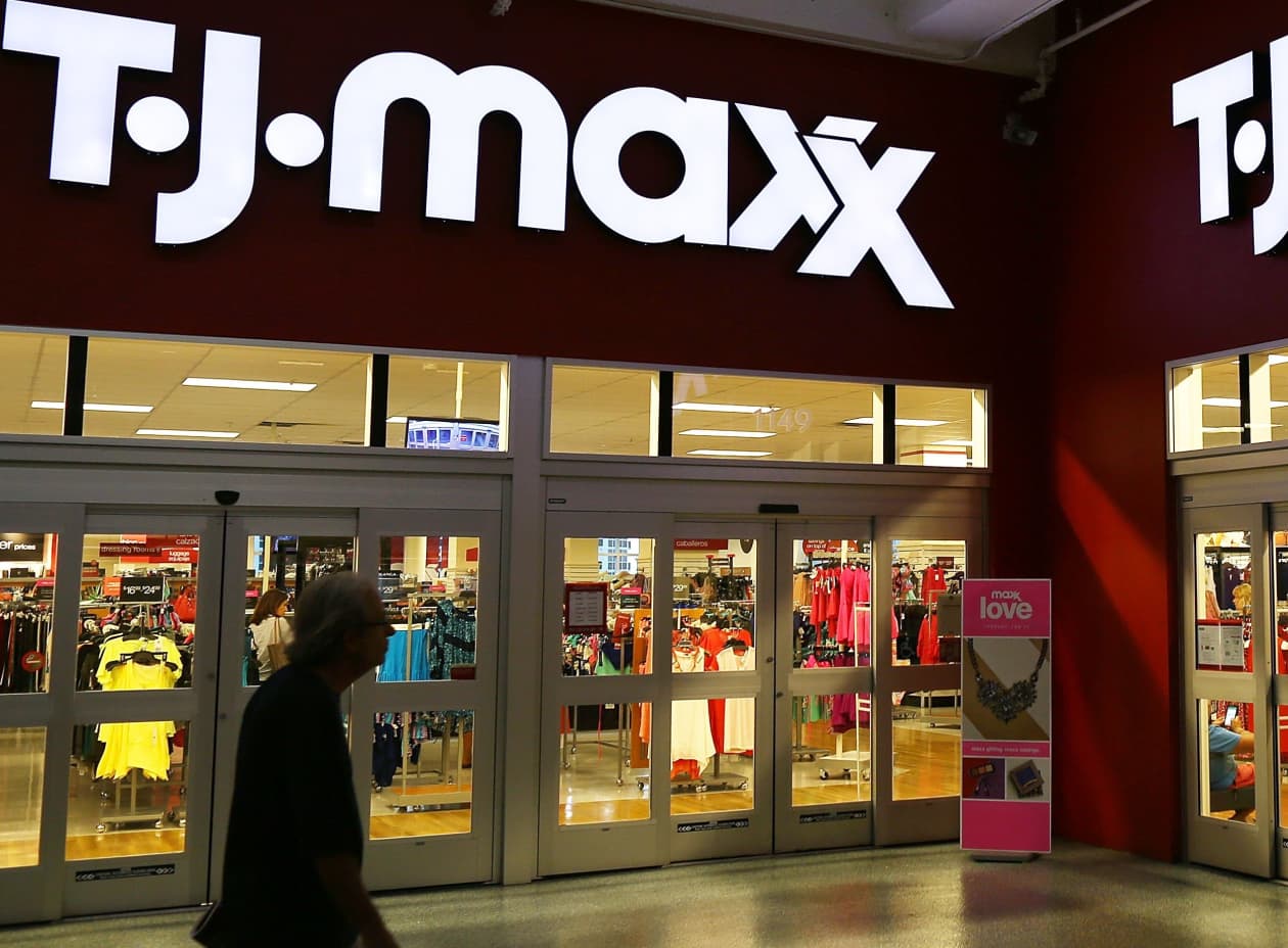 TJX’s stock pops after retailer tops profit estimates and raises full ...