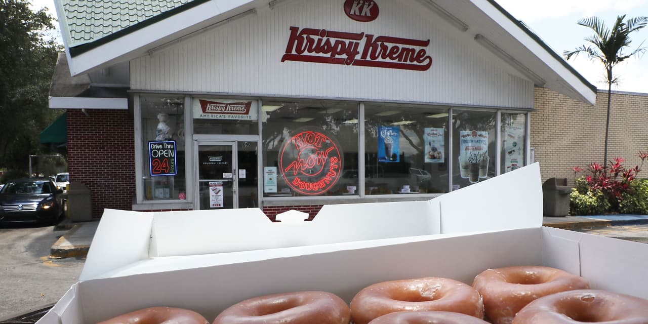 Krispy Kreme’s meme-stock ride is over. The stock is tumbling as losses ...