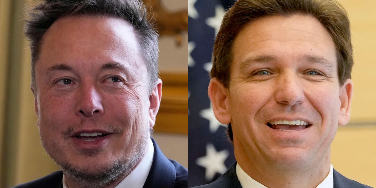 Ron DeSantis will launch presidential bid during Twitter chat with Elon Musk - MarketWatch