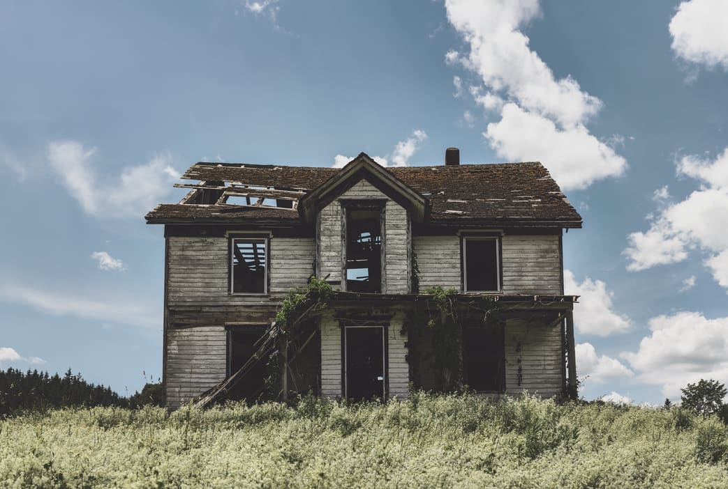 We bought a falling-down 100-year-old home. We tried to renovate, but ...