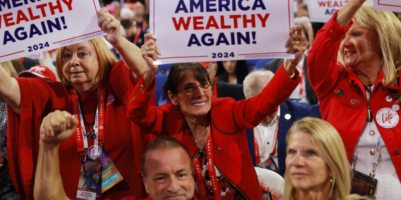 Stocks ‘will go out the roof’: GOP convention attendees feel good vibes ...