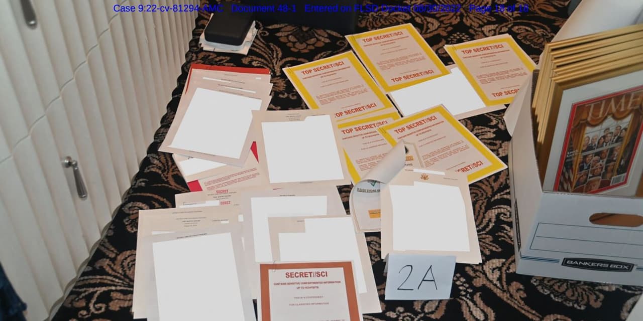 The six most serious allegations in the 37-count, classified-documents ...