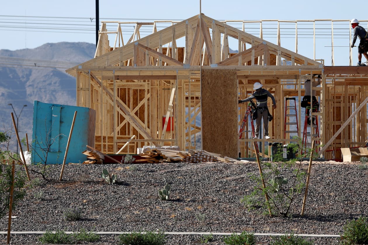 U.S. housing starts surge as builders rev up single-family home ...