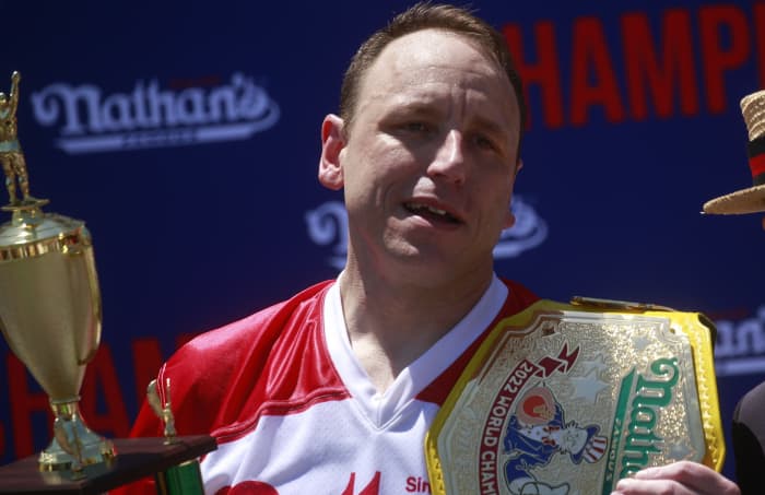 Hot-dog champ Joey Chestnut has made millions as 'the world's greatest ...