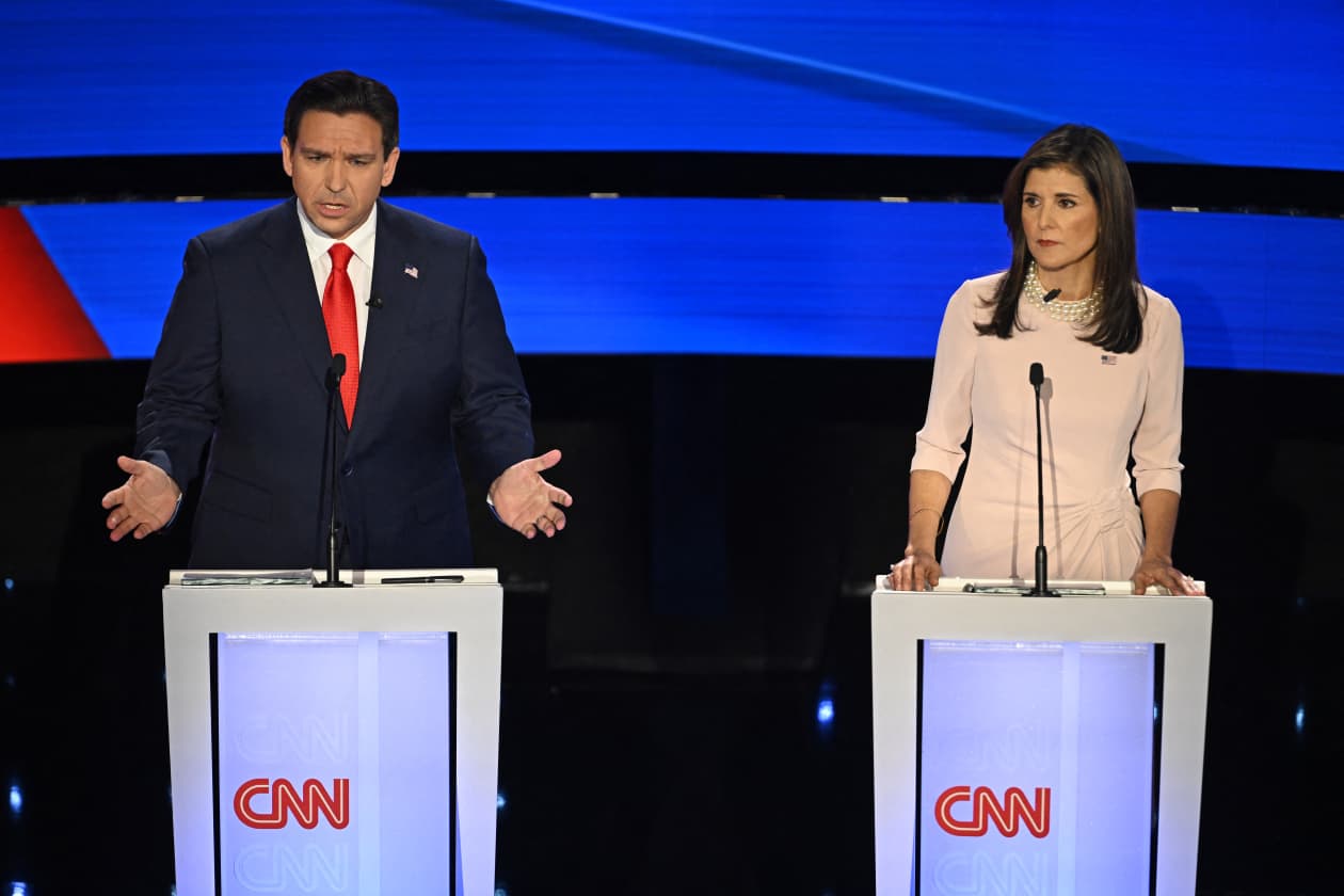 DeSantis says his Disney fight was to ‘protect our kids,’ while Haley ...