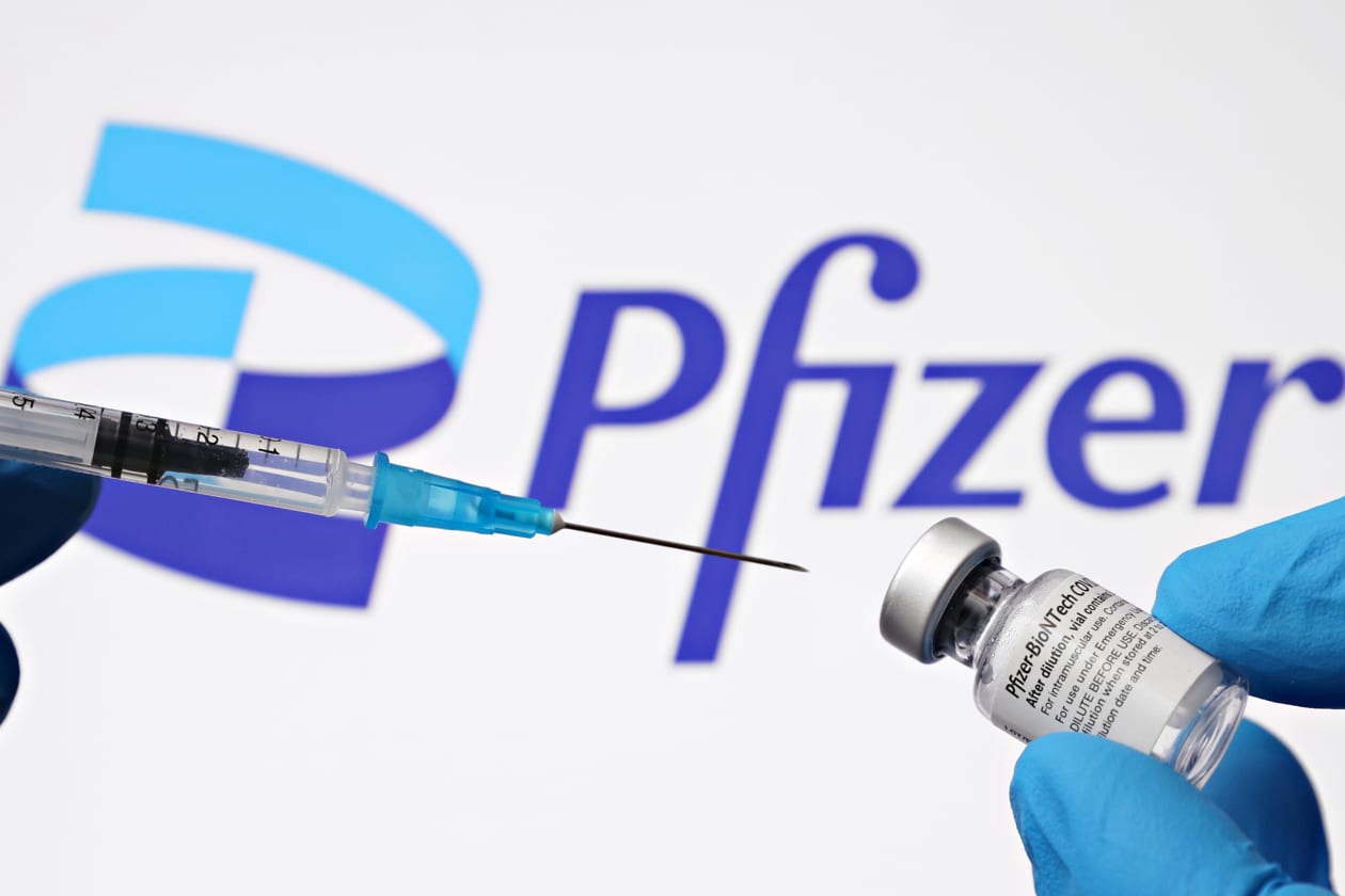 Pfizer stock falls after company slashes $9 billion from sales outlook ...