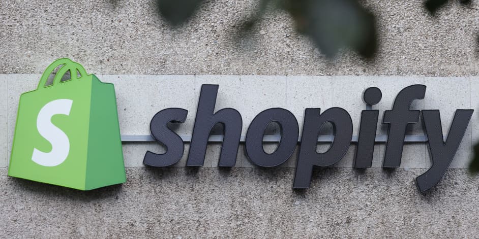 Shopify’s stock slides 19% after company swings to quarterly loss ...