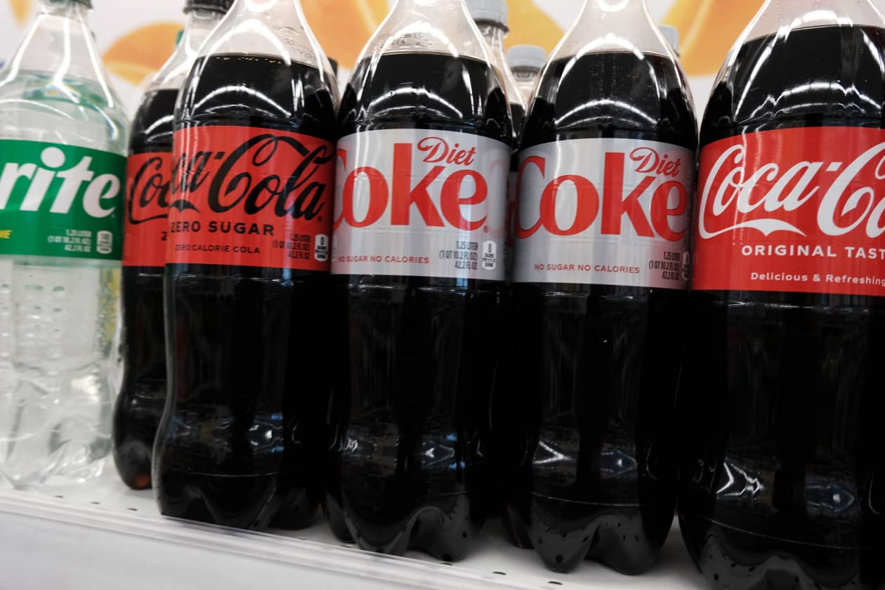 Coca-Cola’s stock gains after company beats and raises guidance ...
