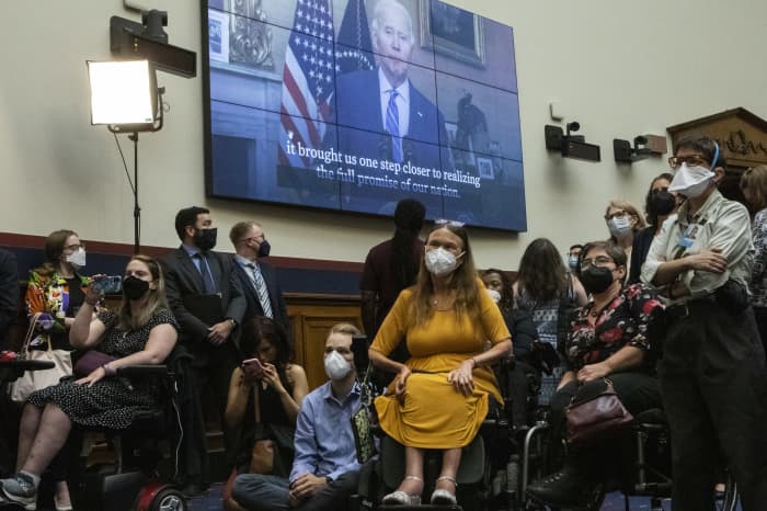 As ADA turns 33, Biden says there's 'much more work to do' on ...