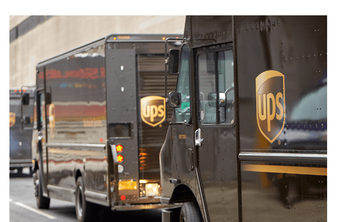 Ups Truck Png