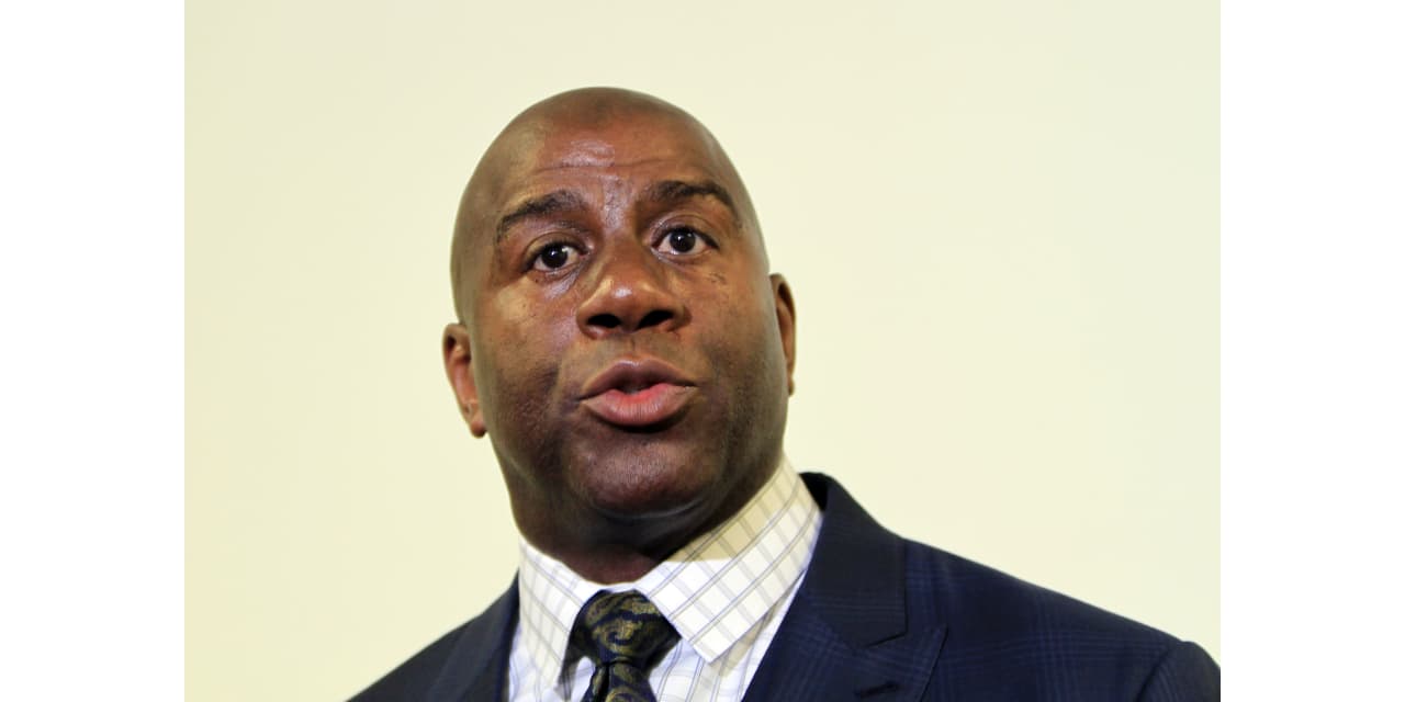Magic Johnson says not signing with Nike as a rookie cost him $5 ...
