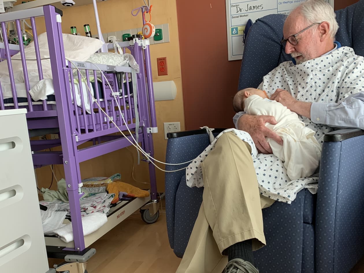 Volunteers cuddle babies in intensive care: ‘To feel their finger curl ...