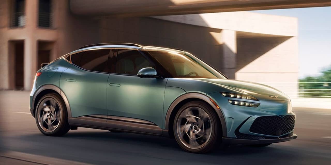 The 2025 Genesis GV60: This compact luxury EV is athletic, aesthetic ...