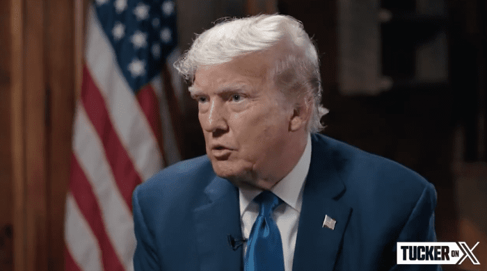 Trump calls his four indictments 'nonsense' during Tucker Carlson ...