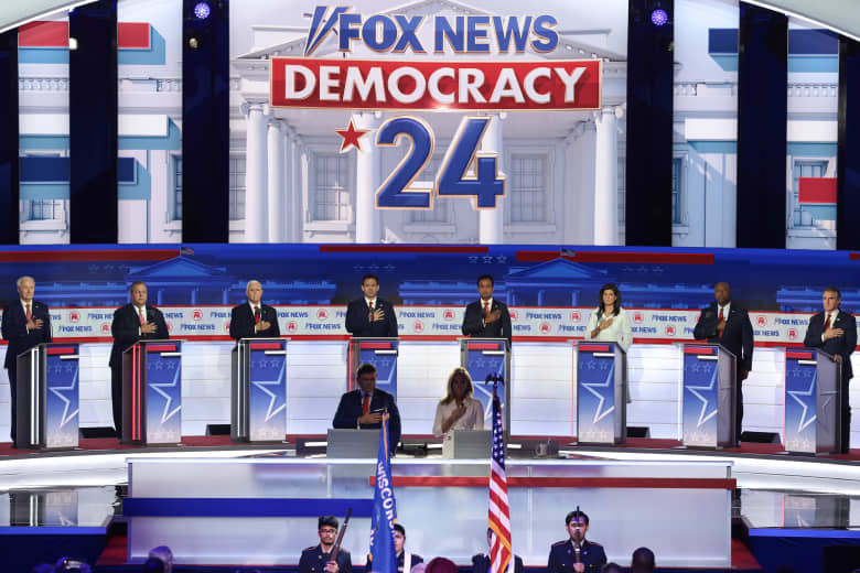 Debate kicks off with questions on popular song - MarketWatch