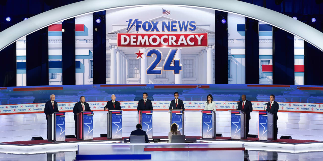 Fox News gets 12.8 million viewers for Republican debate, despite Trump ...