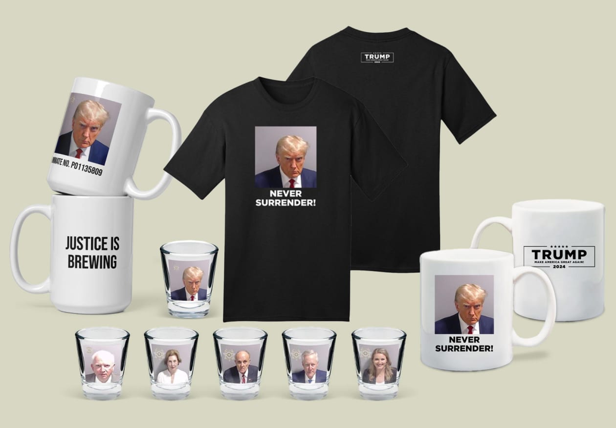 Trump’s team says they raised over $11.5 million since his mug shot was ...