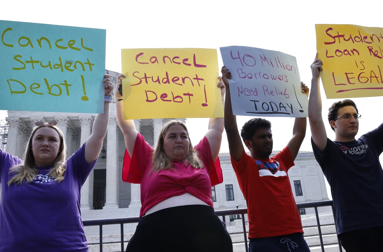 Student loan activists who helped get billions in debt cancelled are ...