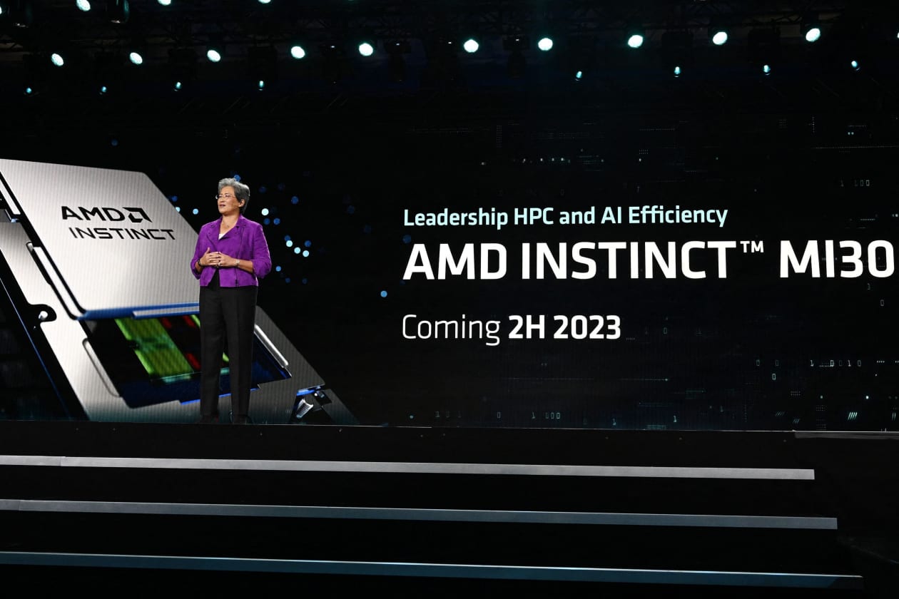 AMD CEO Lisa Su says interest in new AI chip is translating into sales ...