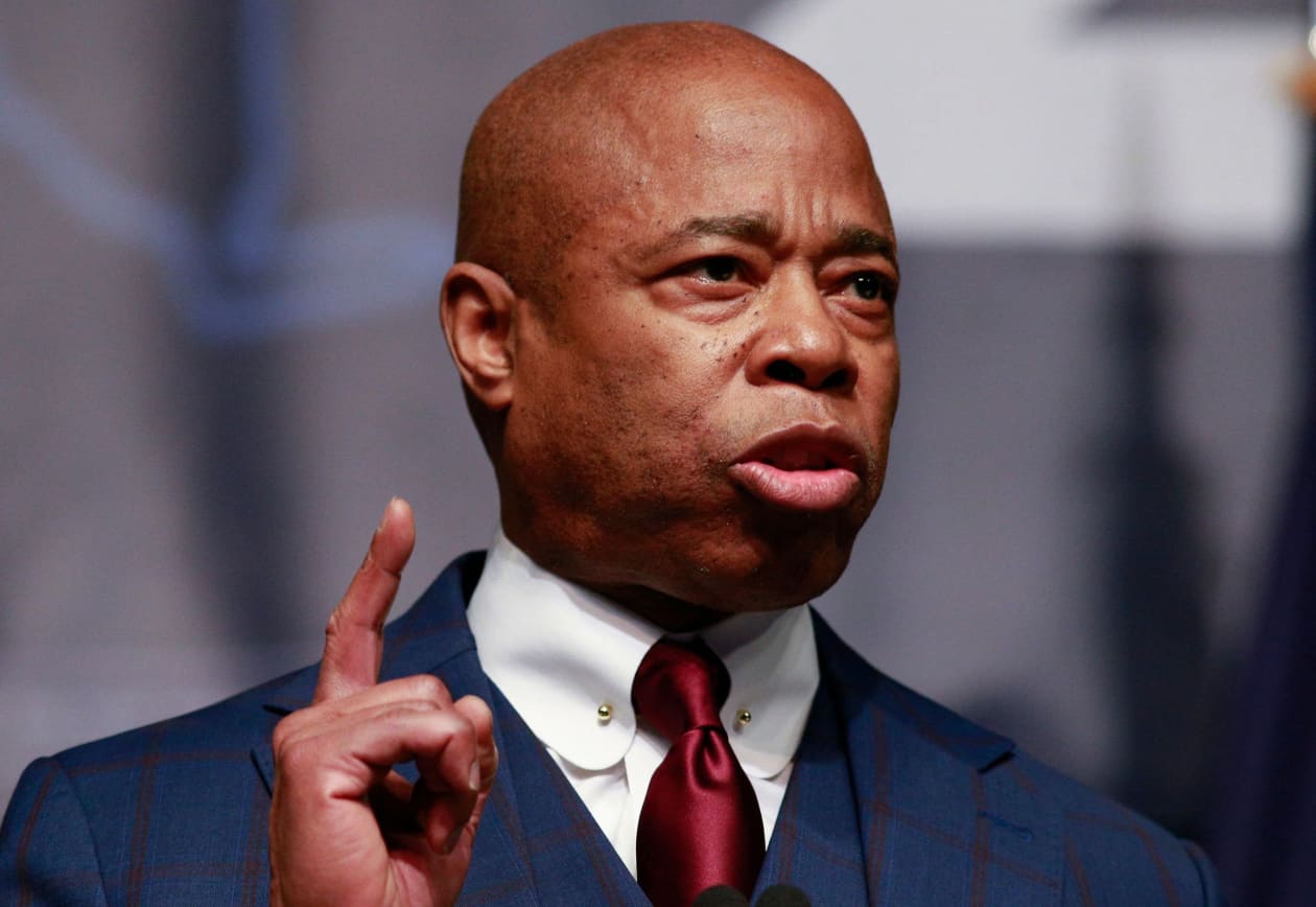 Migrant crisis ‘will destroy’ New York City, says mayor Eric Adams - MarketWatch