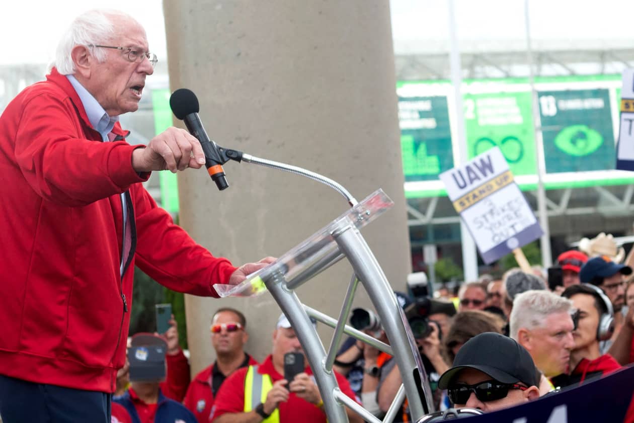Bernie Sanders on 4-day workweek, AI and the UAW strike: ‘The benefit ...