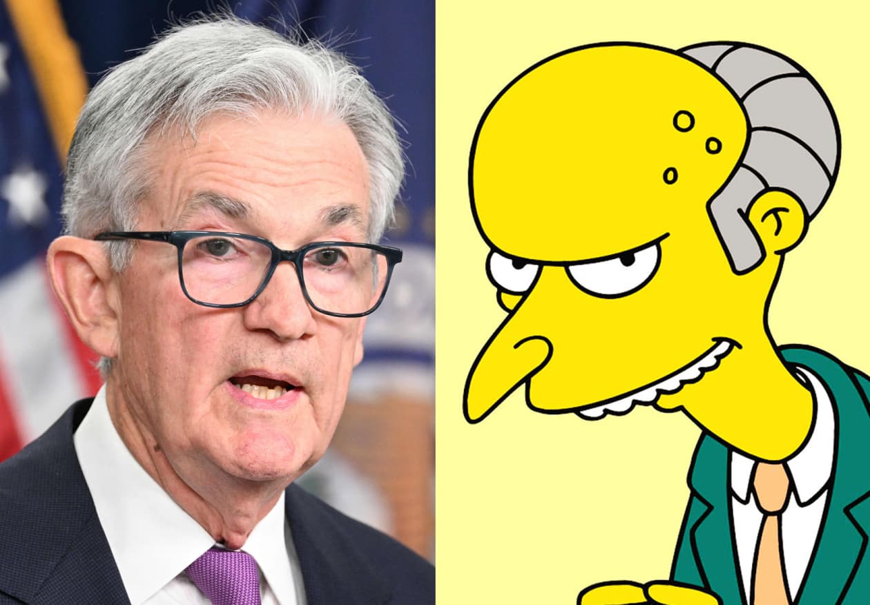 The Jerome Powell press conference, as expressed through Simpsons GIFs ...