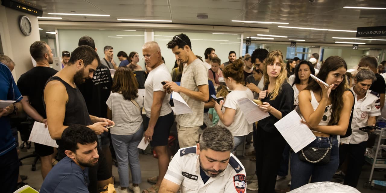 Israeli stocks slump in first day of trade since Gaza attack - MarketWatch