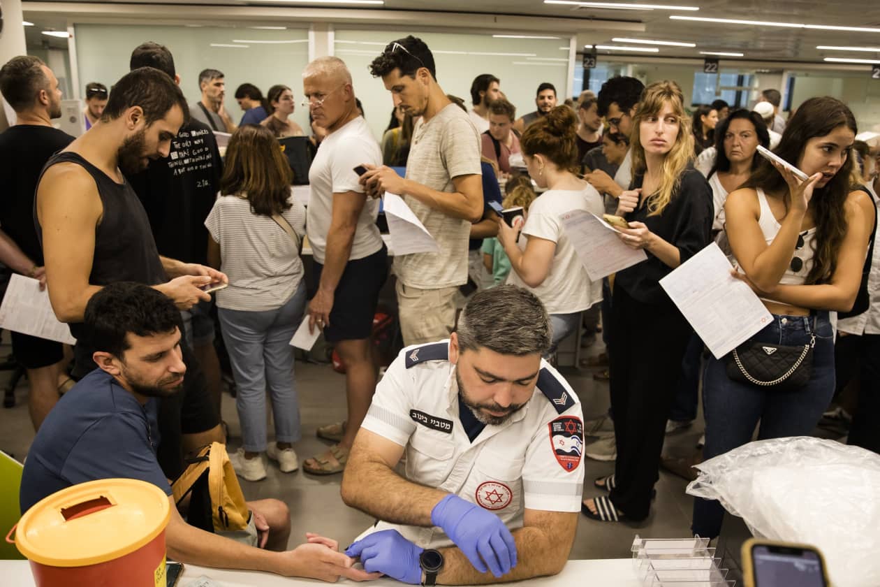 Israeli stocks slump in first day of trade since Gaza attack - MarketWatch