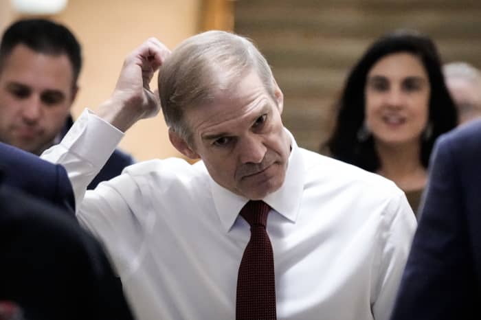 House speaker election: Jim Jordan falls short in initial vote, second ballot planned for ...
