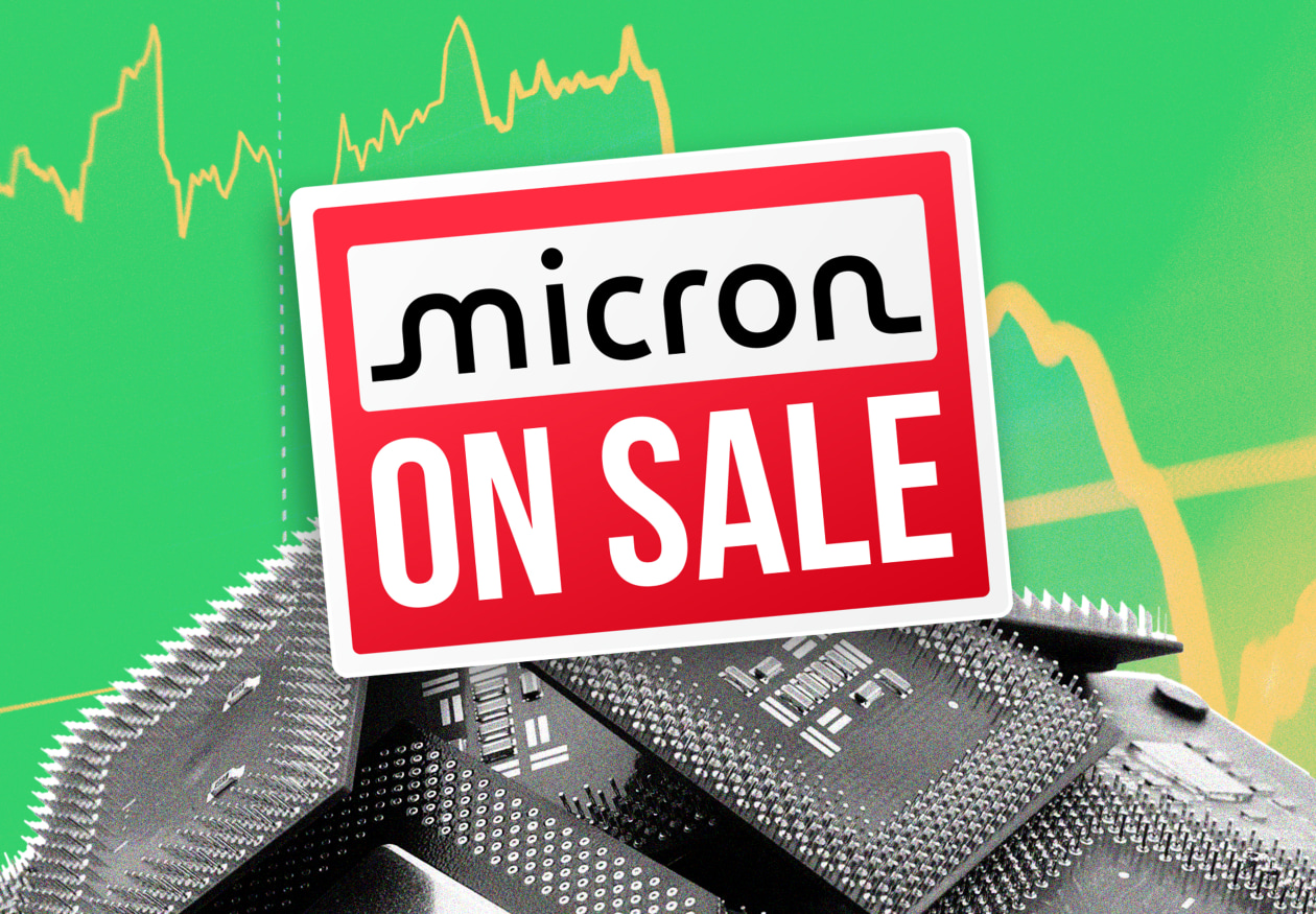 Micron’s stock falls into a bear market — and it’s now the cheapest in ...