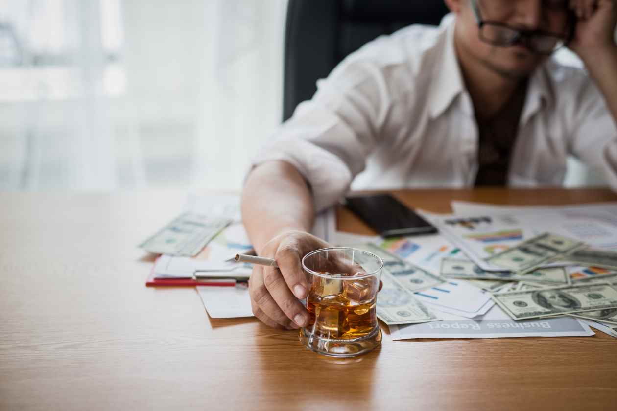 Drinking alcohol more than three times a week can put your finances at ...